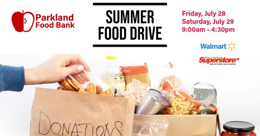 PFB Summer Food Drive - Parkland Food Bank