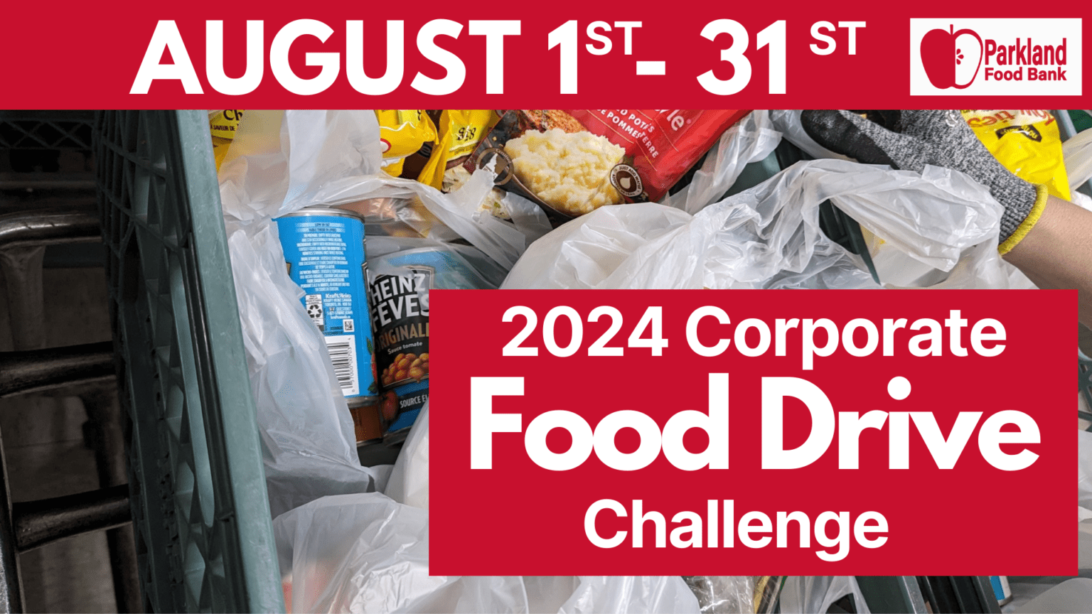 2024 PFB Corporate Food Drive Challenge - Parkland Food Bank